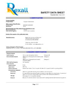 Safety Data Sheet | Custom Aerosol Spray Paint | Color Matched Spray Paint